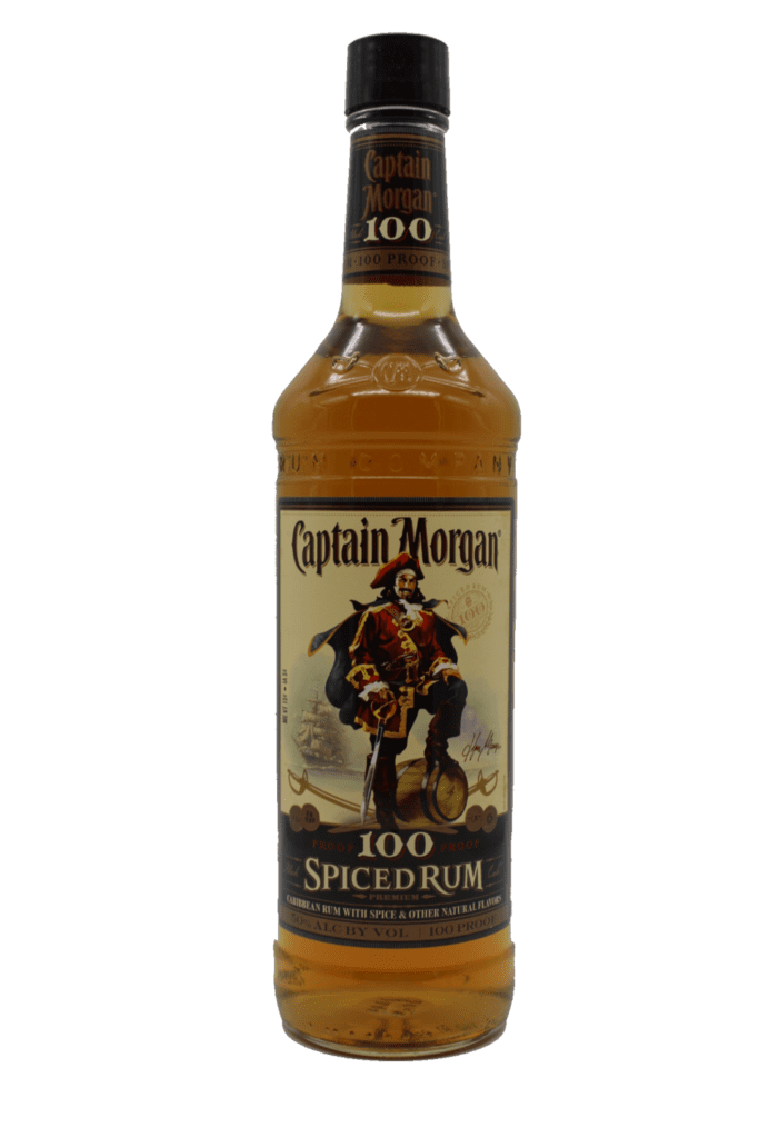 CAPTAIN MORGAN 100 PROOF SPICED RUM - Chugget